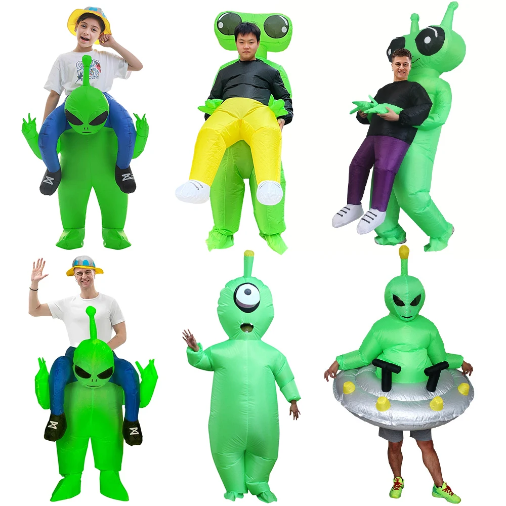 Disfraz-inflable-ET-Alien-para-adulto-traje-divertido-de-fantas-a ...