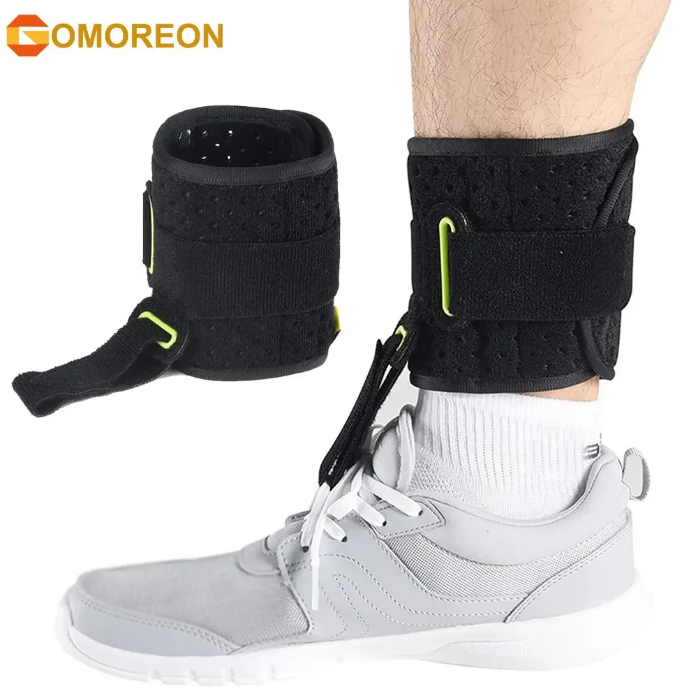 Foot UP Adjustable Drop Foot Ankle Brace Strap for Walking, AFO Brace ...