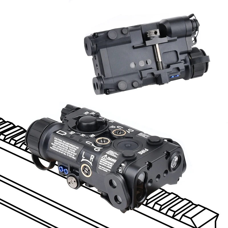 Tactical Metal NGAL Red Dot Indicator Green IR Laser Sight Hunting ...