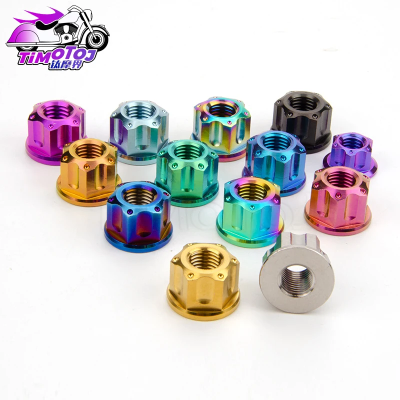 TMJ Titanium Nut M5 M6 M8 M10 M12 M14 M16 M18 M20 Torx Flange Hexagon ...