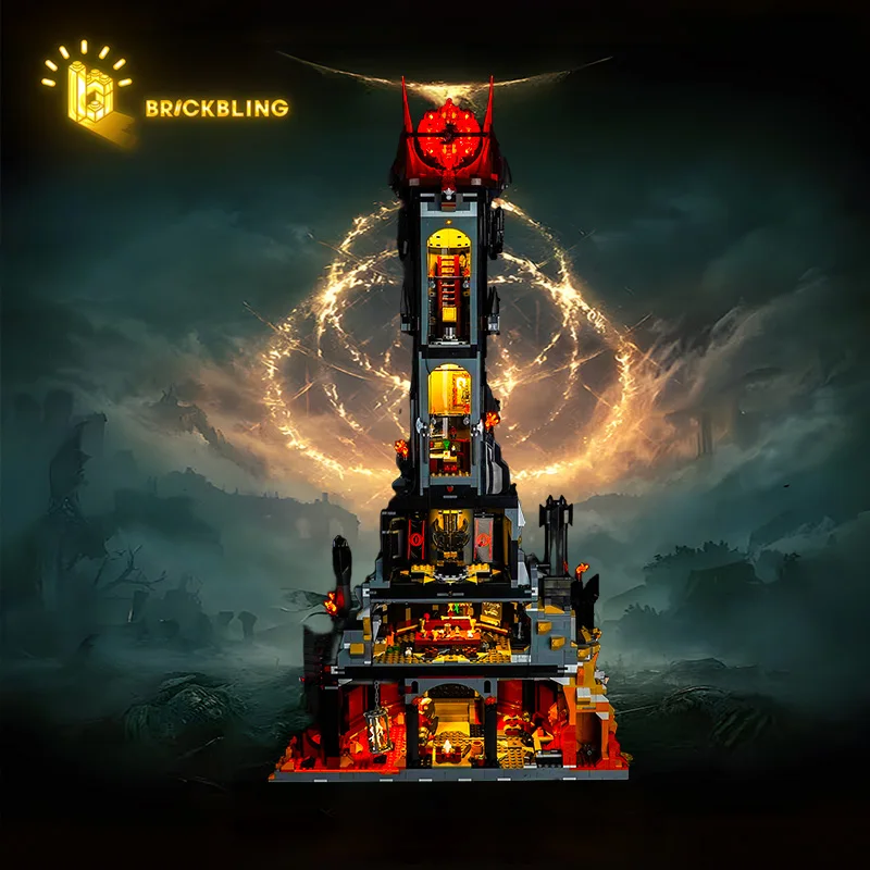 Brick-Bling-com-Luz-LED-Modelo-10333-Adequado-para-o-Senhor-dos-An-is ...