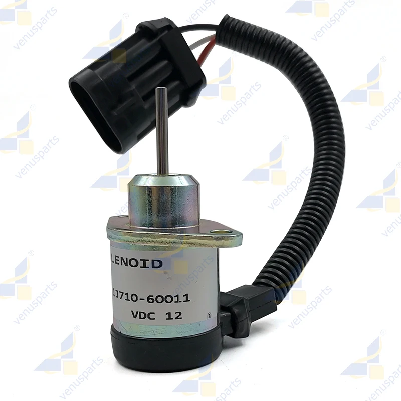 12V 1J710-60011 7000769 Fuel Shut Off Stop Solenoid Valve For Kubota ...