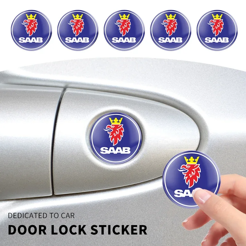 Car-Lock-Stickers-Keyhole-Anti-blocking-Protection-Styling-For-SAAB-93 ...