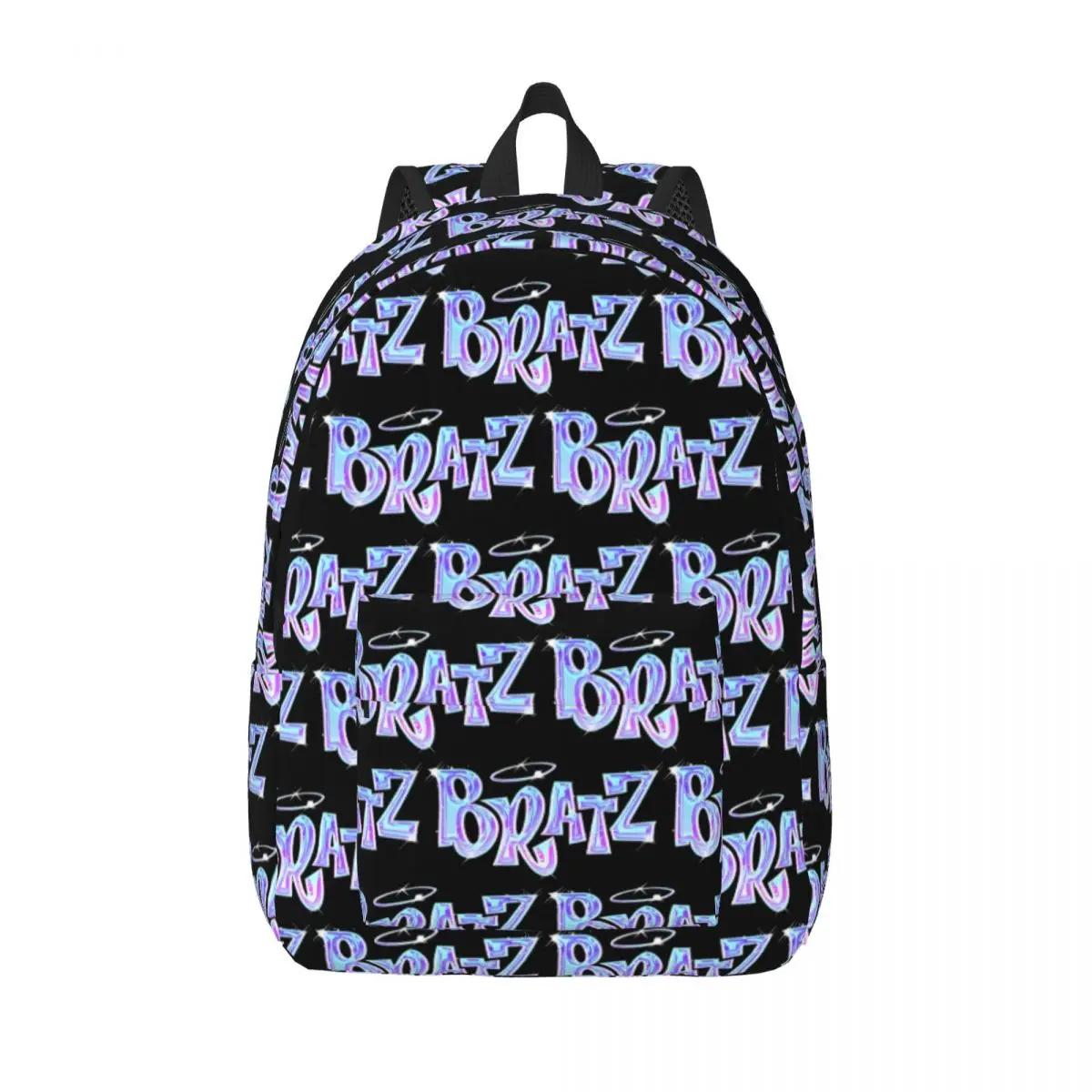 Bratz-Logo-Backpack-Student-Unisex-Polyester-Travel-Backpacks-Pattern ...