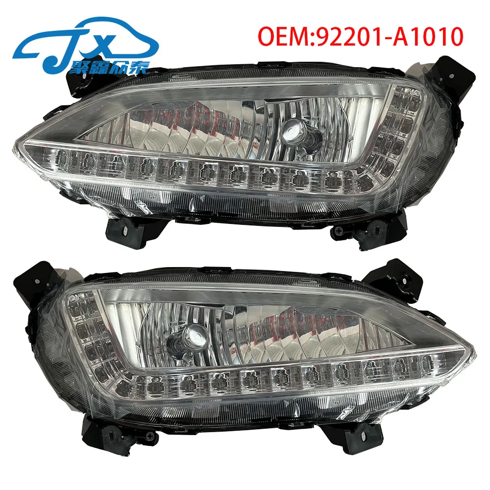 주간 주행 조명, 안개등, 조명 조명, 현대 산타페 DM 92101 2W101 92102 2W101 921| | - AliExpress