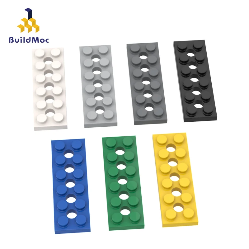MOC-10PCS-Replaceable-Assembles-Particles-32001-2x6-With-5-Hole-Plate ...