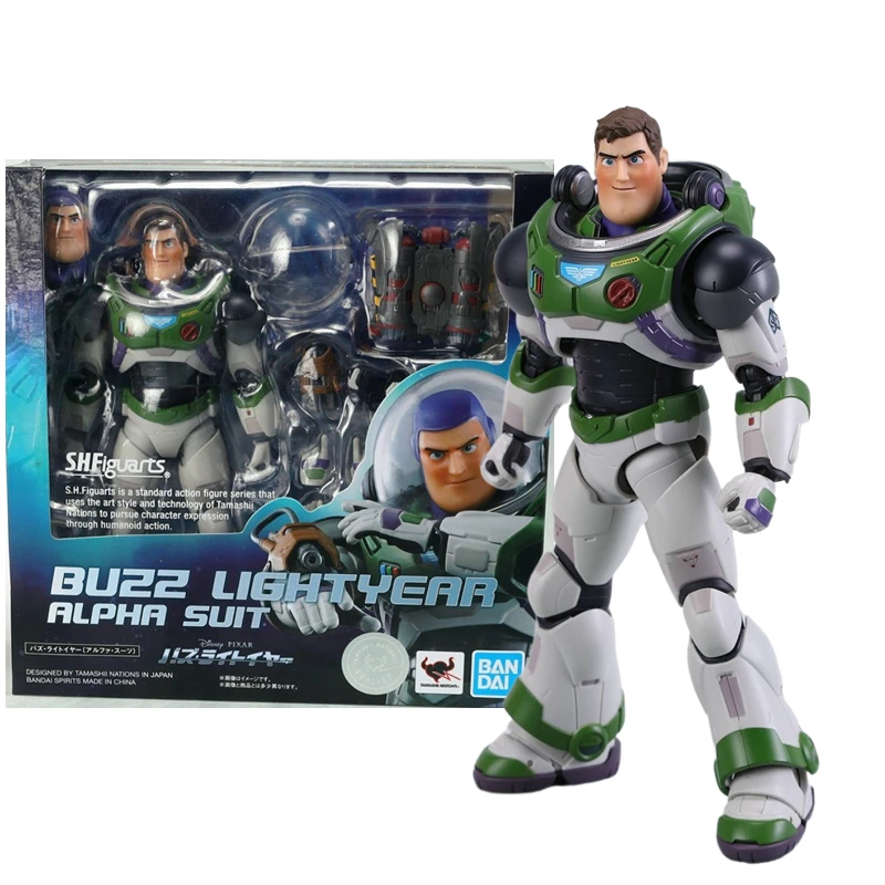 Original Bandai Buzz Lightyear Action Toy Figures Toys Ornament Gifts ...