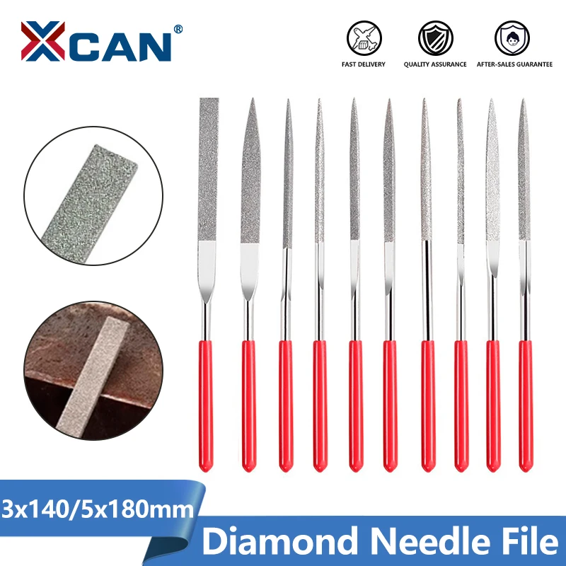 XCAN-Diamond-File-Set-3x140mm-5x180mm-Mini-Needle-File-For-Stone-Glass ...