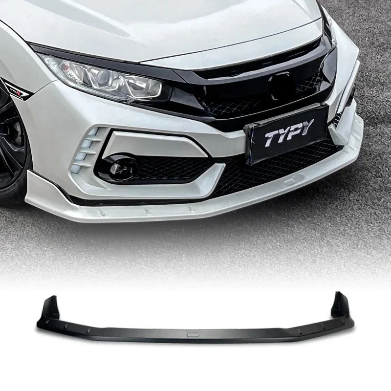 Front-Bumper-Lip-Spoiler-para-Honda-Civic-10th-Gen-Side-Splitter-Body ...