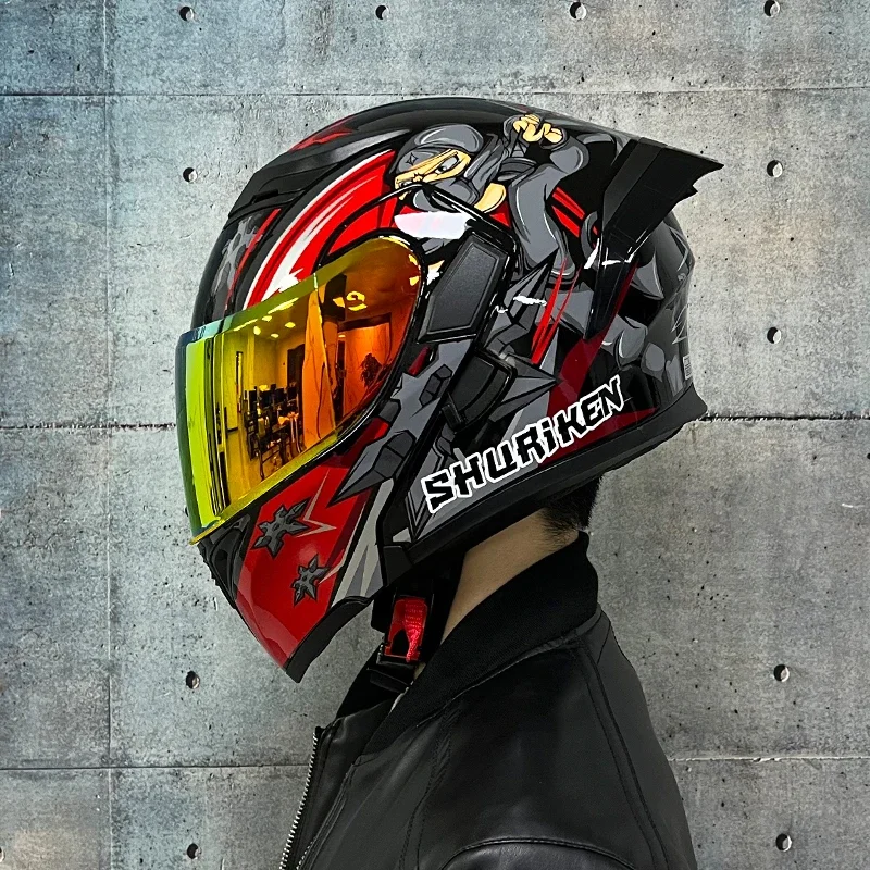 DOT-Aprovado-Capacete-com-Lente-Dupla-Capacete-de-Seguran-a-para ...