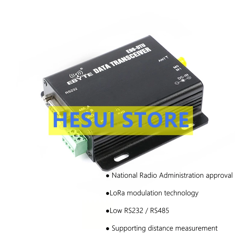Industrial grade LoRa module 433M wireless serial port data radio RS485 ...