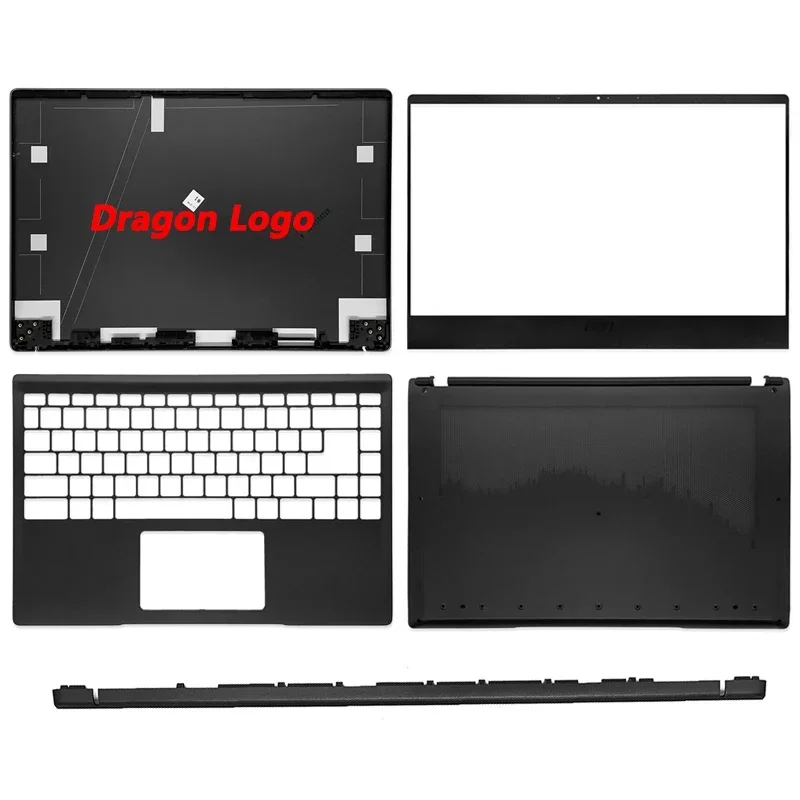 NEW LCD Back Cover/Front Bezel/Palmrest/Bottom Case/Hinges For MSI ...
