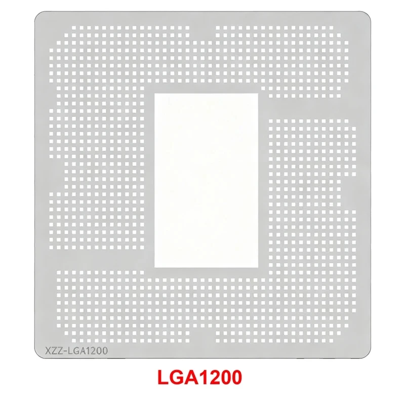XZZ 0.12mm Computer Motherboard CPU Socket BGA Reballing Stencil for ...