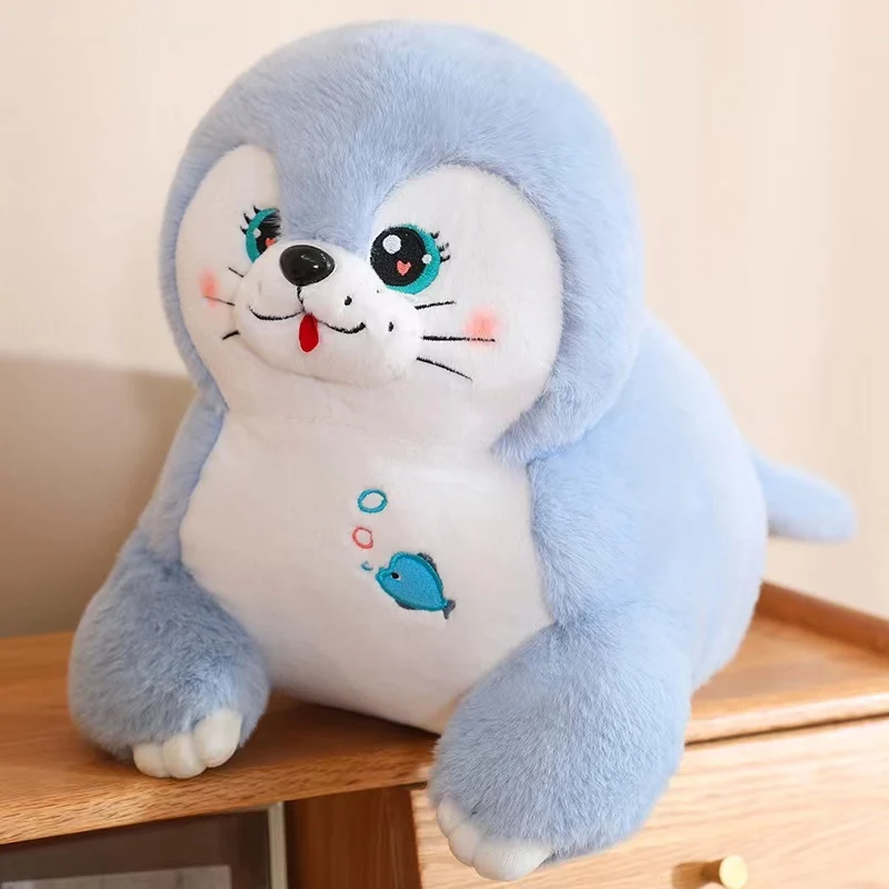 Cute Seal Plush Toy Doll Soft Stuffed - styloclubs.com