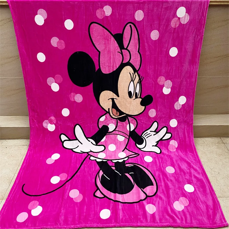 Disney-Cartoon-Blanket-for-Children-Lance-de-l-Sof-Mat-Len-ol-Minnie ...