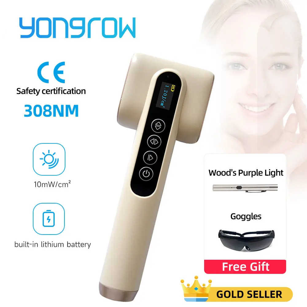 Yongrow-308nm-UVB-Ultraviolet-Phototherapy-Lamp-Instrument-for-Vitiligo-Psoriasis-Skin-Treatment ...