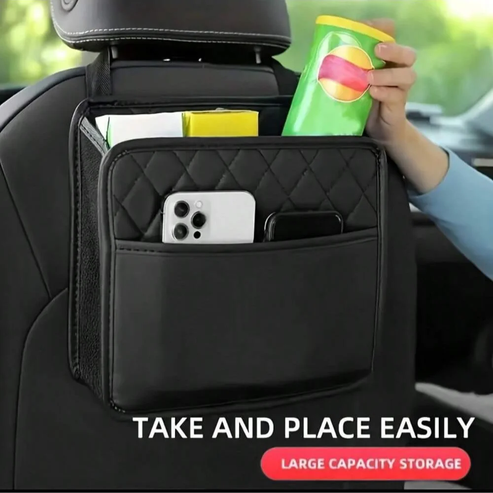 Back Seat Car Organizer And Storage, Car Seat Back Hanging Bag Car ...