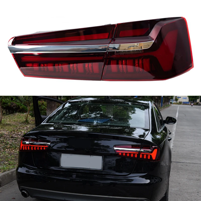 Dynamic-Signal-Brake-Reverse-Car-tail-Lights-for-Audi-A6-LED-Tail-Light ...