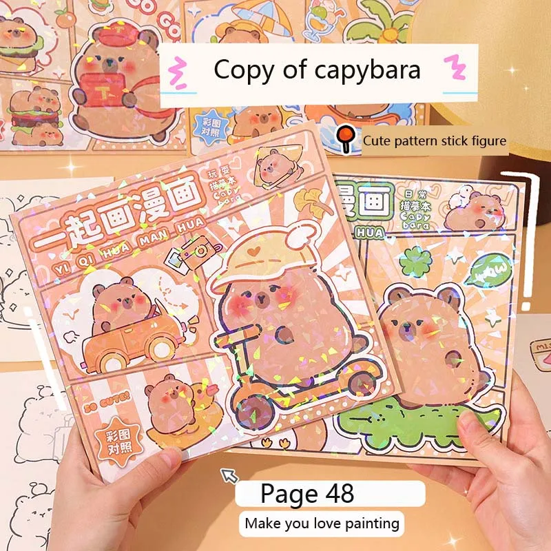 The-Capybara-Painted-This-Lovely-Children-s-Sketch-Book-The-Lovely ...