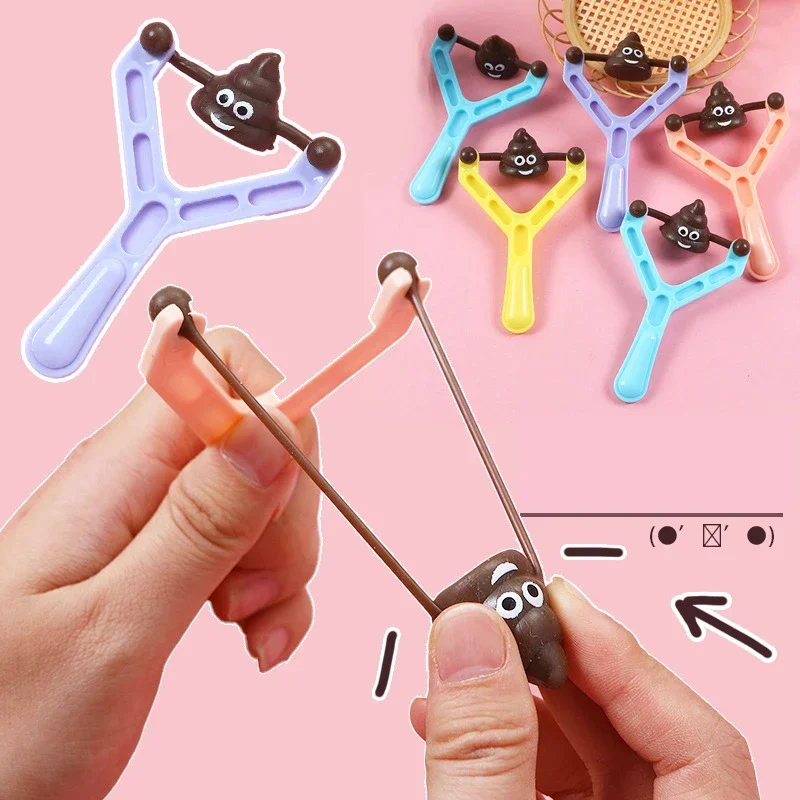 10Pcs-Funny-Shooting-Fake-Poop-Slingshot-Launcher-Toys-for-Kids ...
