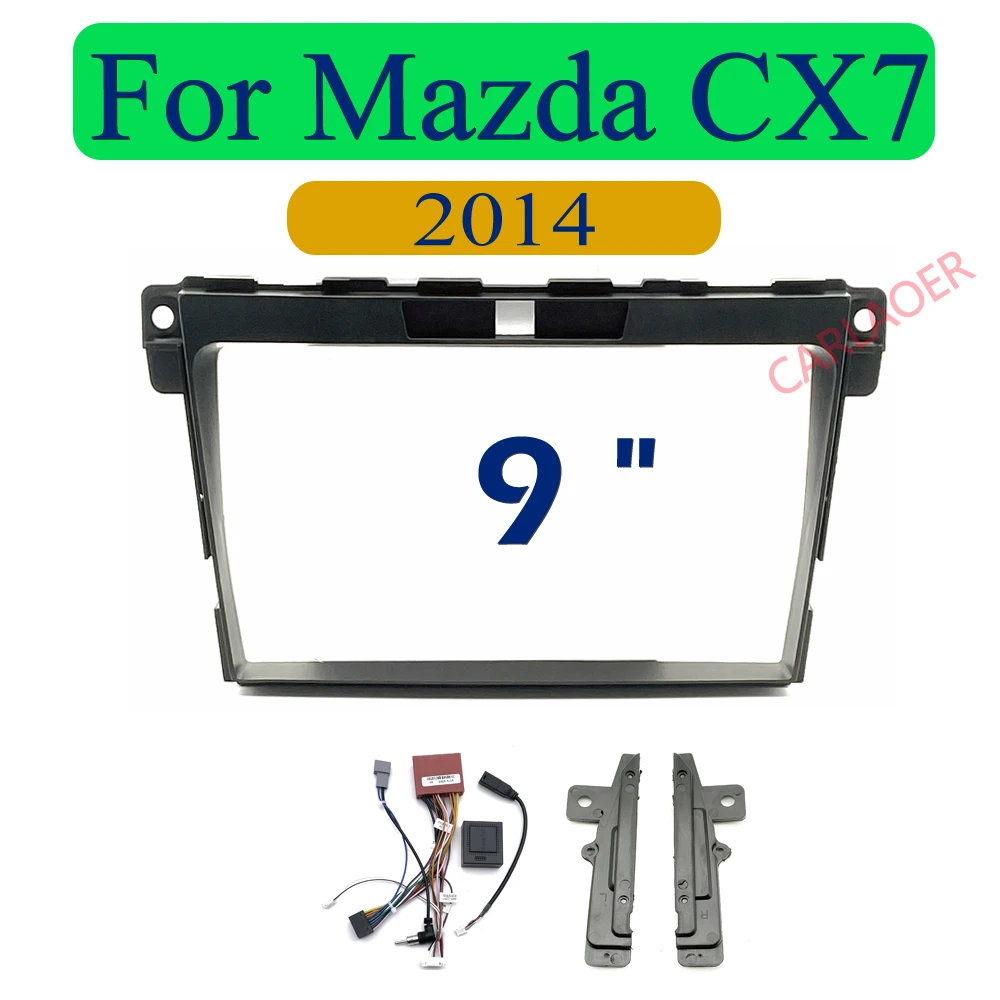 carlaoer-Car-Multimedia-panel-Frame-For-Mazda-CX7-CX-7-2007-2012-for-9 ...