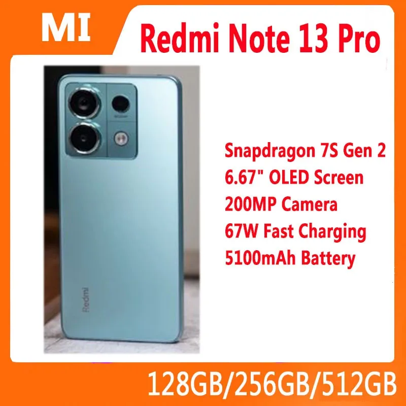 New-Xiaomi-Redmi-Note-13-PRO-5G-Smartphone-Snapdragon-7s-6-67-120Hz-1 ...