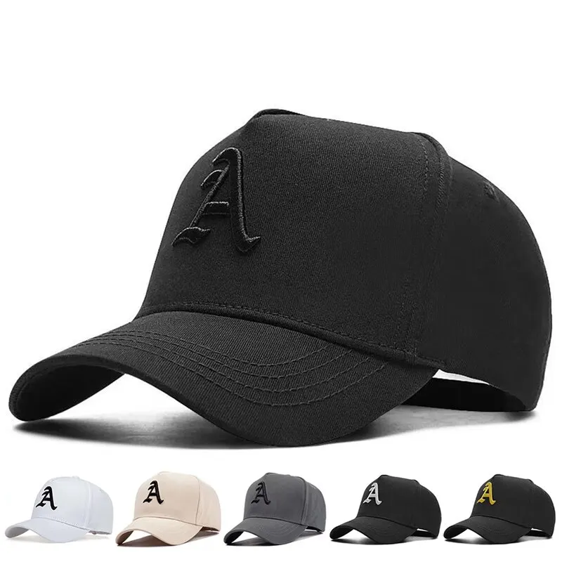 Fashion-A-Letter-Embroidery-Baseball-Caps-Spring-and-Autumn-Outdoor ...