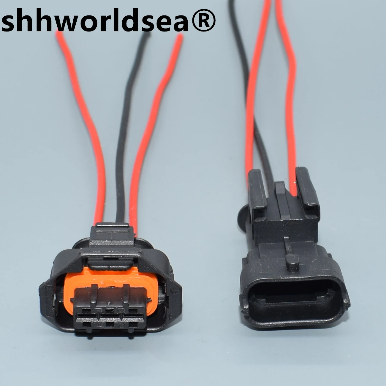 shhworldsea 3 Pin Auto Sensor Connector Diesel Injection Pump Use ...