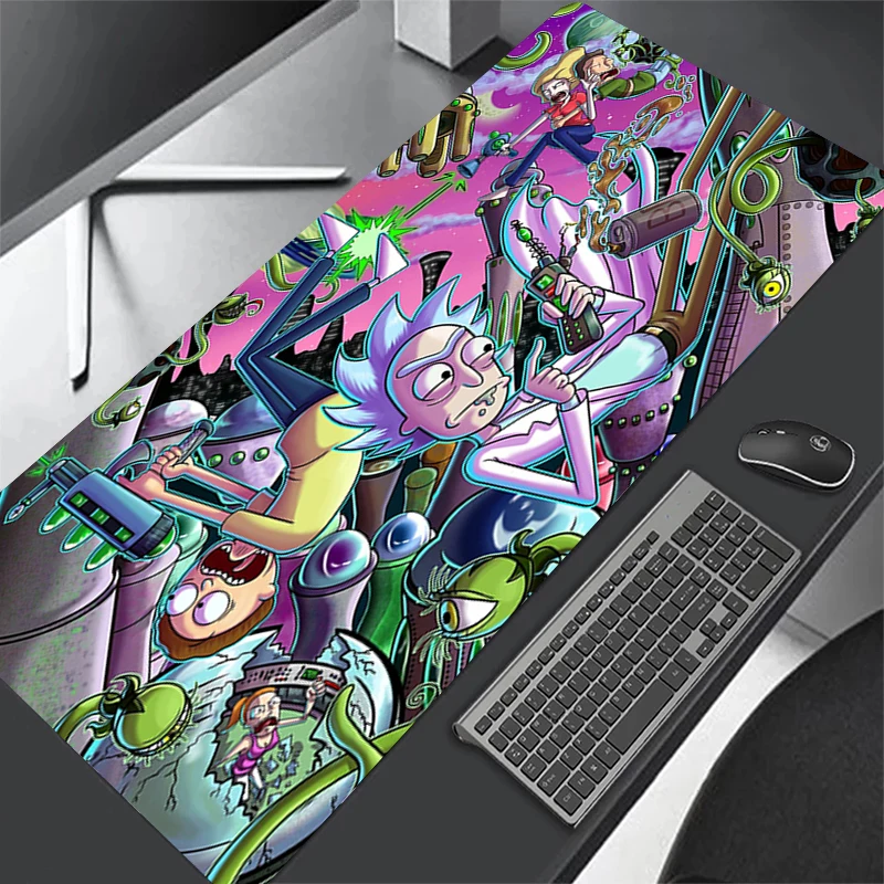 RICKS e MOR-TYYS Durável Mouse Pad para Gamer, Rubber Mouse Pad ...