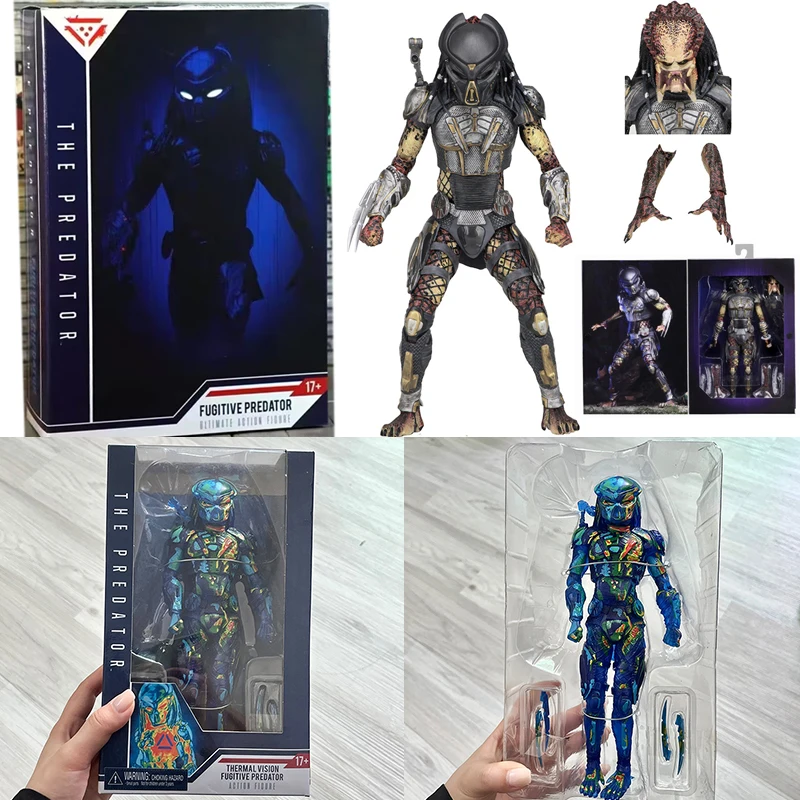 NECA-figura-de-acci-n-de-Predator-modelo-de-Aliens-vs-Predator-visi-n-t ...