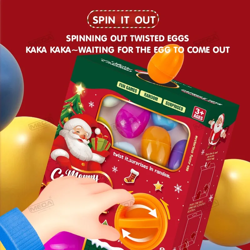X'max Gift Christmas Toys Gachapon Machines with 6 Random Capsule Toys ...