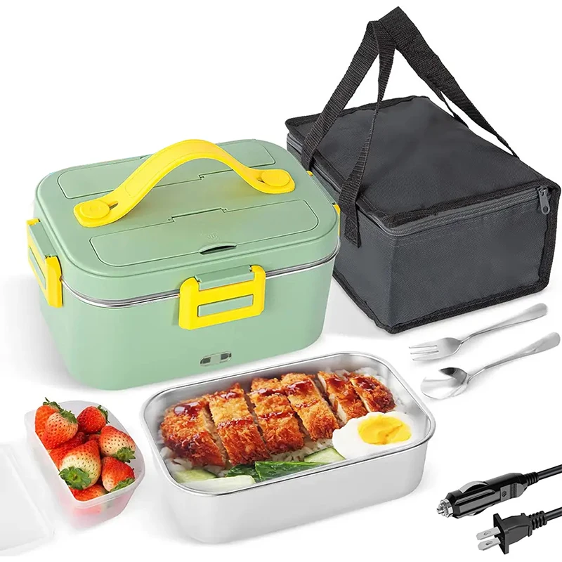 Portable-Heated-Lunch-Box-1-8L-Large-Capacity-304-Stainless-Steel ...