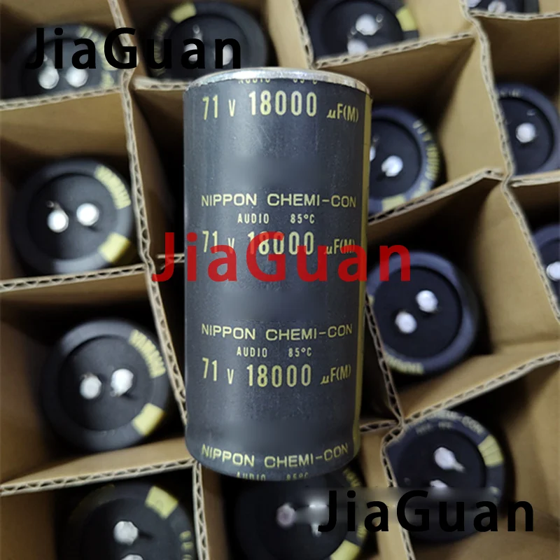 2PCS-NEW-NIPPON-71v18000uF-40X80MM-CHEMI-CON-Audio-Fever-Aluminum-Electrolytic-Capacitor-18000uF ...