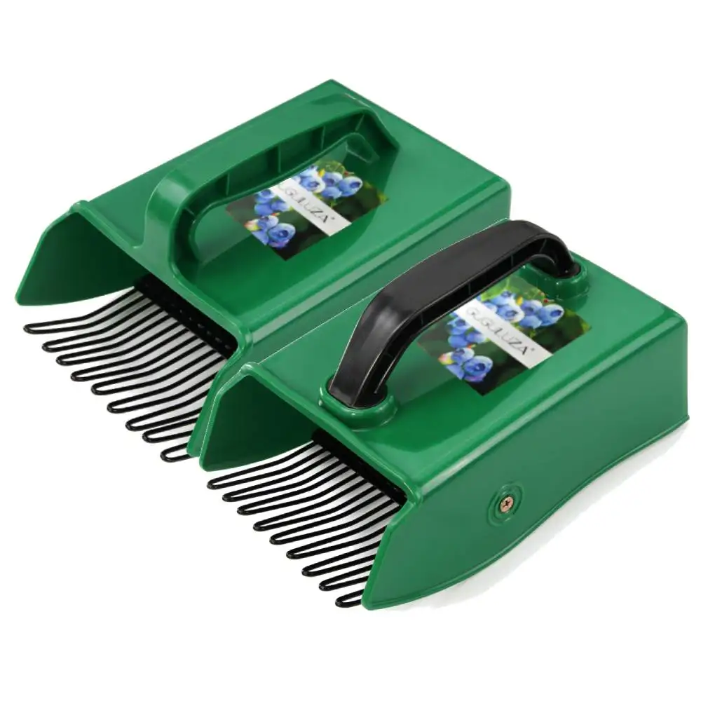 Portable-Berry-Pickers-Metal-Comb-Rakes-Picking-Fruit-Collecting-Scoop ...
