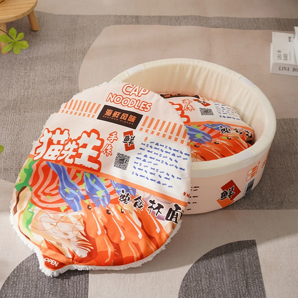 2023-New-Instant-Noodle-Pet-Dog-Cat-House-Big-Size-Warm-Dog-Cat-Nest ...