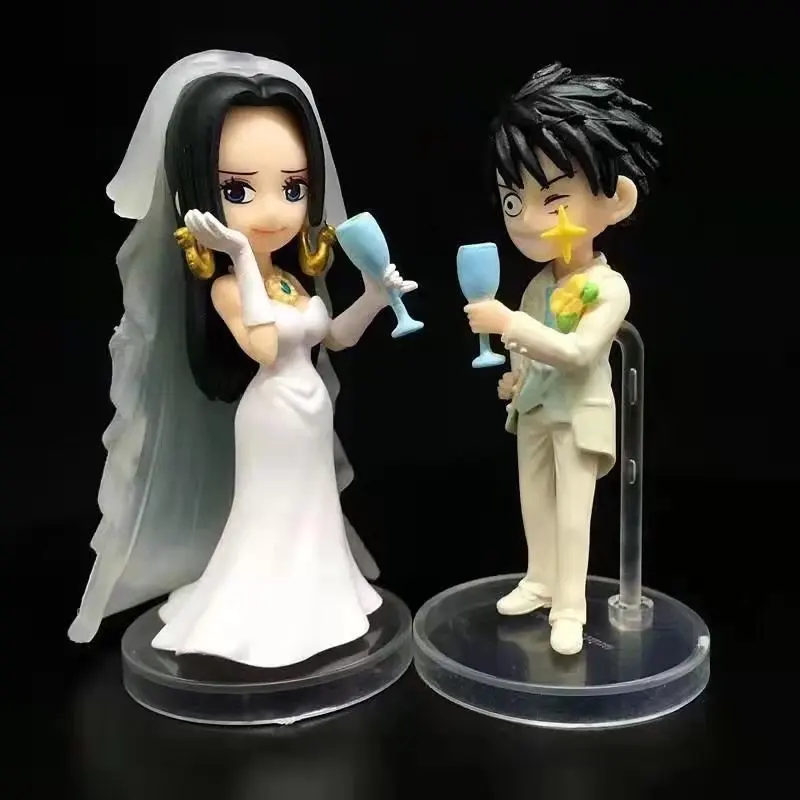 One-Piece-Anime-Action-Figure-Monkey-D-Luffy-Case-Boa-Hancock-Modelo-de ...