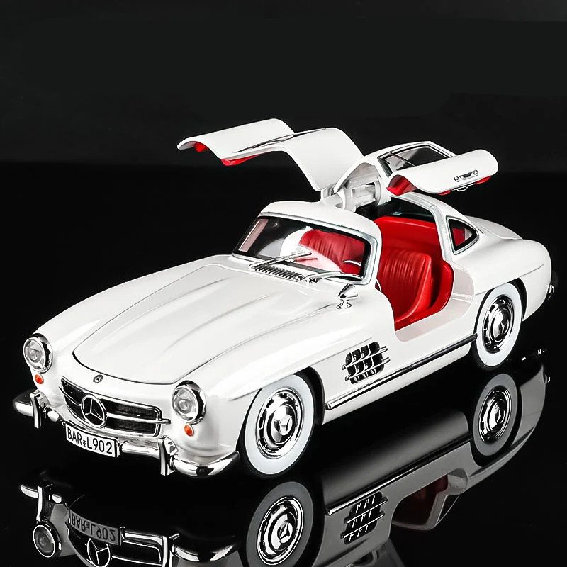 1-24-Benzs-300SL-ala-m-araba-modeli-Diecast-Metal-klasik-ara-araba ...
