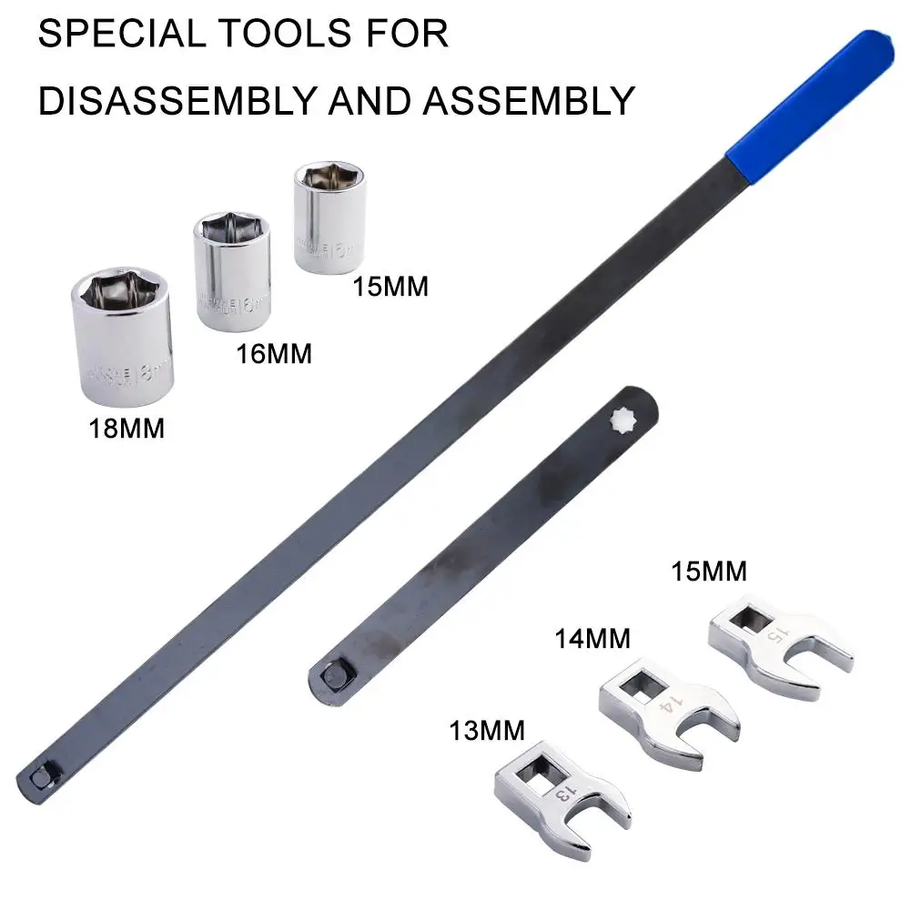 8Pcs-Idler-Pulley-Adjustment-Wrench-Belt-Tension-Tensioning-Adjuster ...
