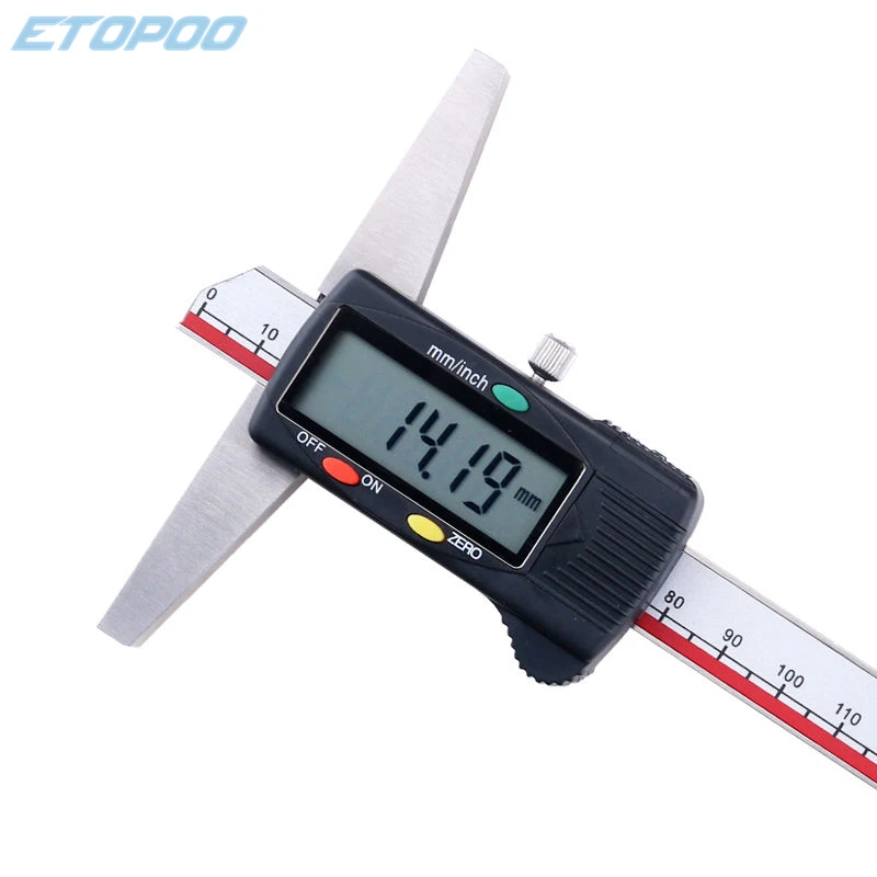 GUANGLU-Digital-Caliper-Depth-0-150mm-200mm-300mmSingle-Hook-Stainless ...
