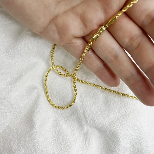 Short Gold Chain Designs For Men