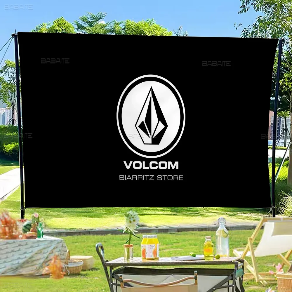 V-Volcom-Logo-Banner-Bandeira-de-publicidade-comercial-Empresa-Impress ...