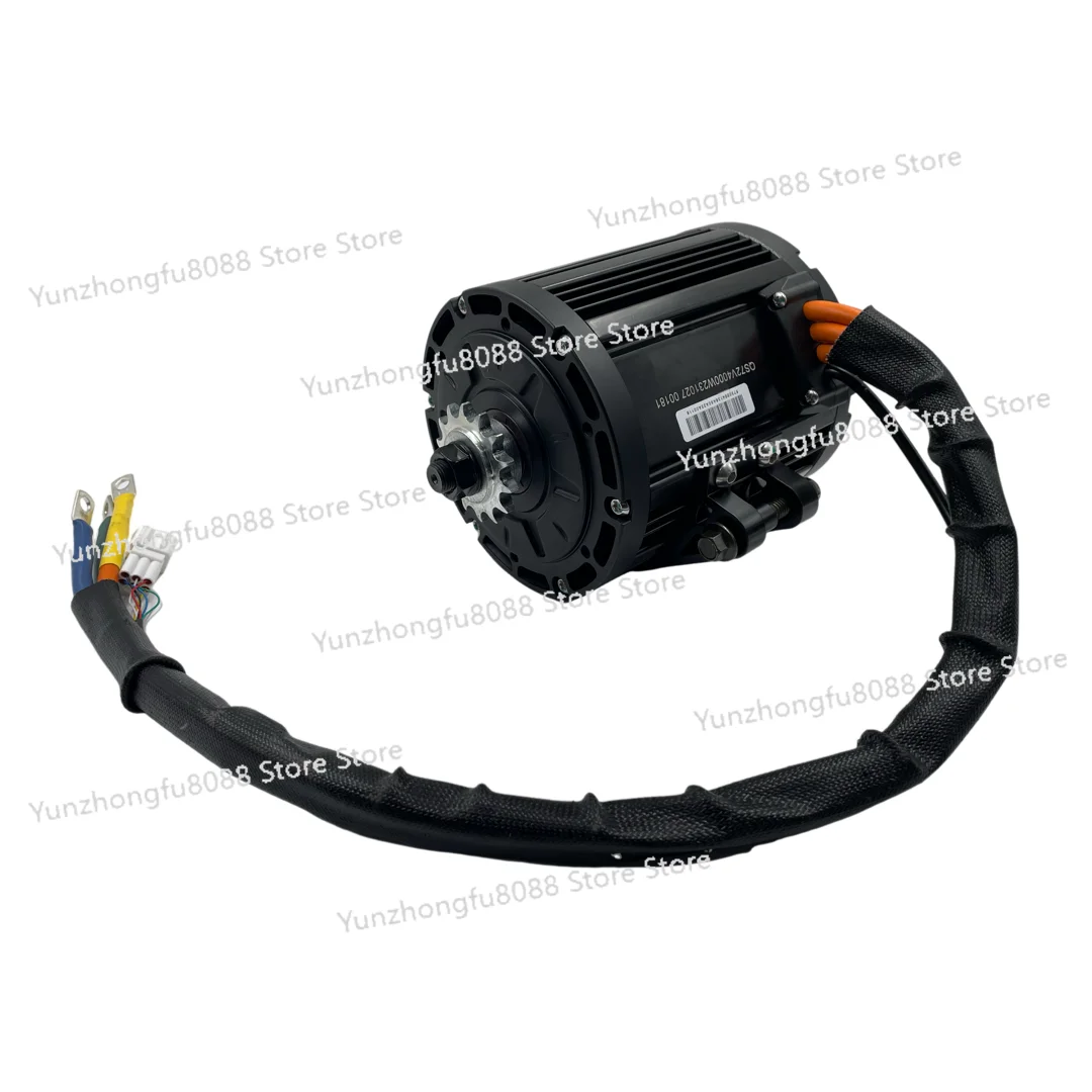 QS138 90H 4000W PMSM Mid-drive Motor for Electric Moped Scooter ATV Go ...