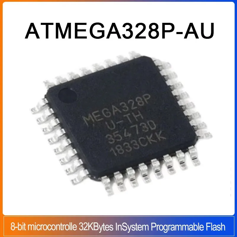 1-5PCS ATMEGA328P-AU TQFP-32 ATMEGA328P ATMEGA 328P-AU 8-bit ...