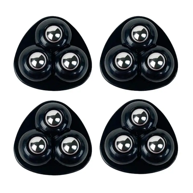 Adhesive-Wheels-4pcs-Non-Punching-Swivel-Caster-Wheels-Paste-Type ...
