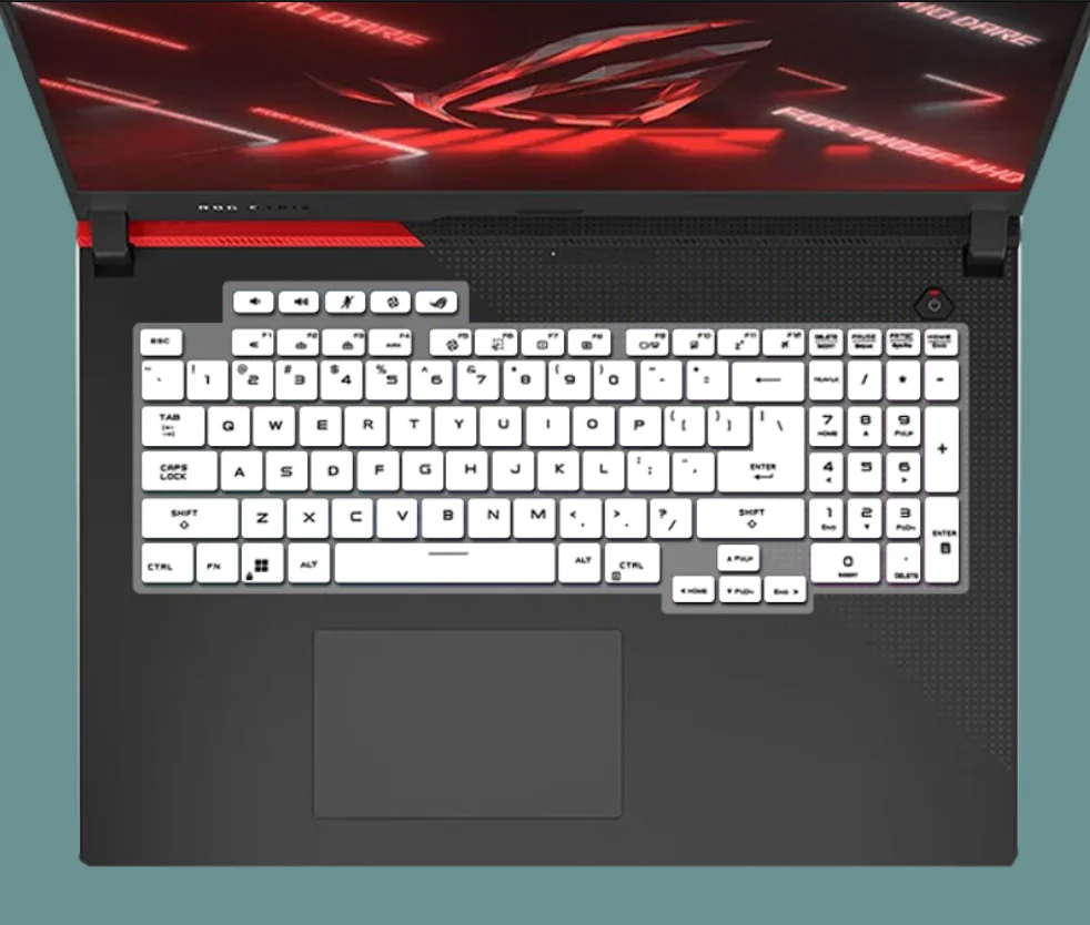 Funda para teclado de portátil ASUS ROG Strix G17 2023, G713, G713RC, G713RM, G713PV, G713QC ...