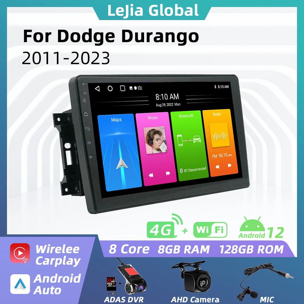 Multimedia-for-Dodge-Durango-2011-2023-2-Din-Android-Car-Radio-GPS-Navigation-Autoradio-Player ...