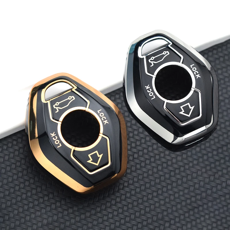 TPU Shell Fob Car Key Case Cover For BMW EWS E38 E39 E46 E83 E53 E60 ...