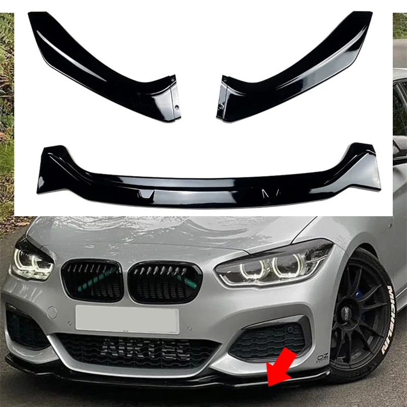 Front-Bumper-Lower-Chin-Lip-Skirt-Spoiler-Lip-Wing-Body-Kit-Splitter ...