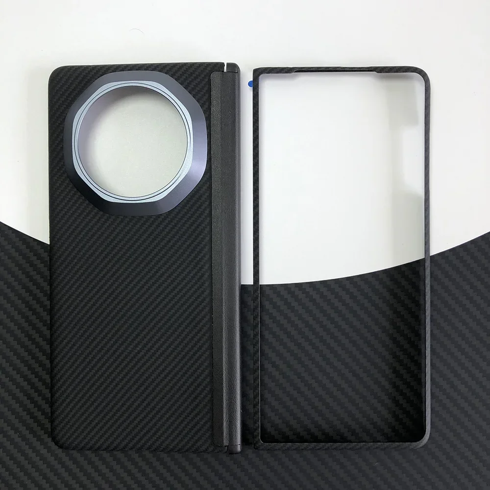 Phone-black-case-for-HONOR-Magic-V3-MV3-Kevlar-case-Aramid-Carbon-Fiber ...