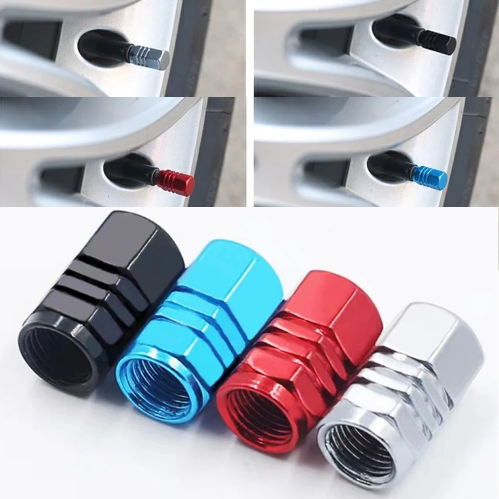 4pcs-lot-Wheel-Caps-Theftproof-Aluminum-Car-Wheel-Tires-Valves-Tyre ...